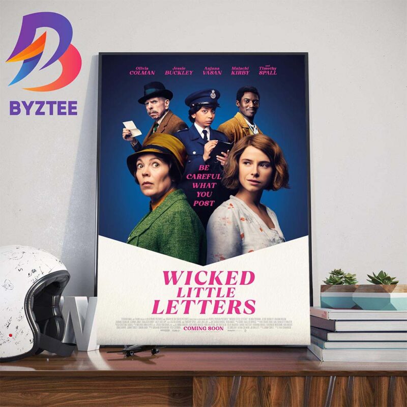Official Poster For Wicked Little Letters Wall Decor Poster Canvas – Byztee