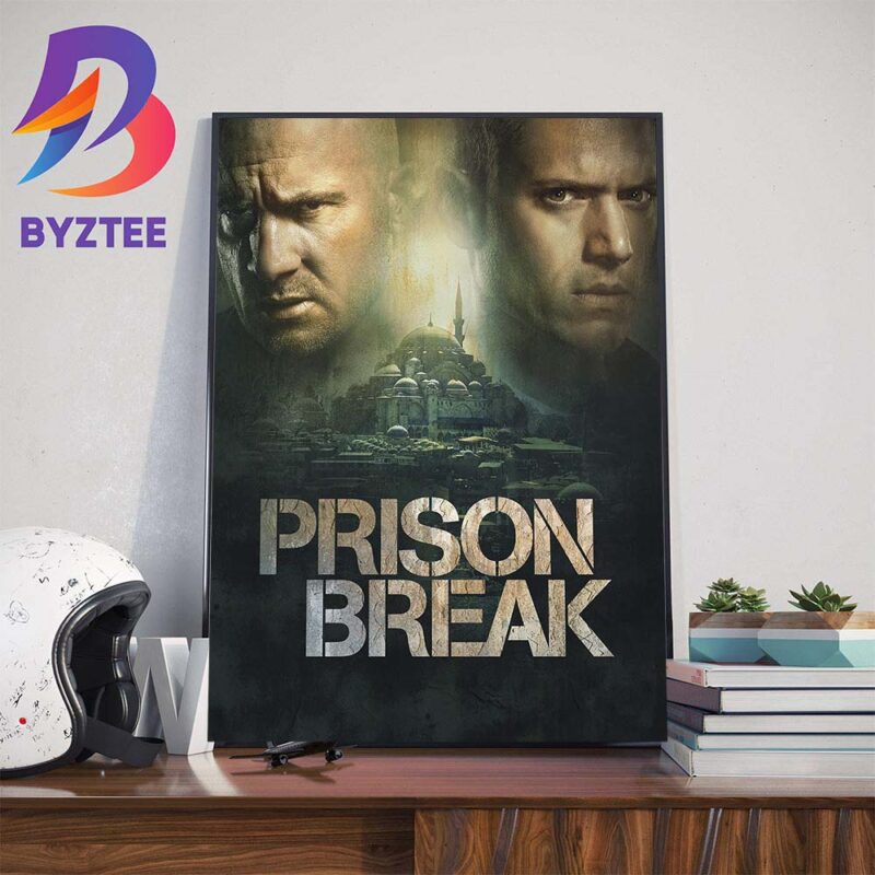 Official Poster Prison Break 2024 Wall Decor Poster Canvas - Byztee