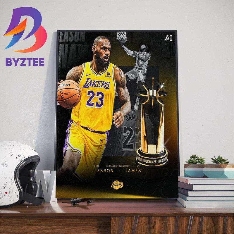 The Inaugural 2023 NBA In-Season Tournament MVP Is LeBron James Of Los ...