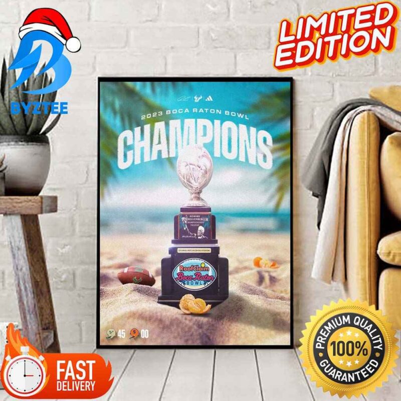 USF Football Dominated Syracuse 45-0 To Be The 2023 Boca Raton Bowl ...