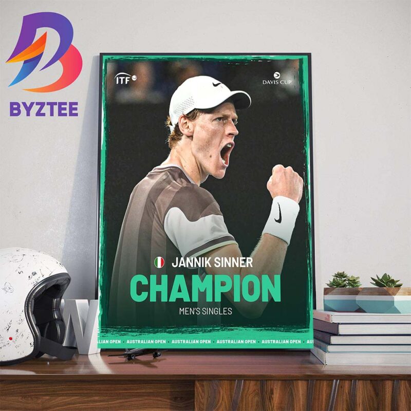 Jannik Sinner Mens Singles Champions Australian Open And Claim The ...