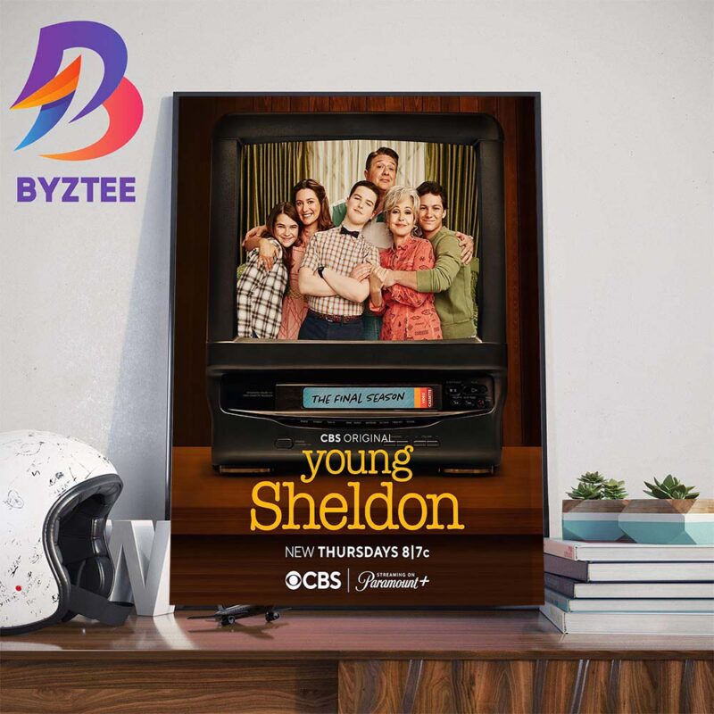 The Final Season Of Young Sheldon First Poster Art Decor Poster Canvas ...