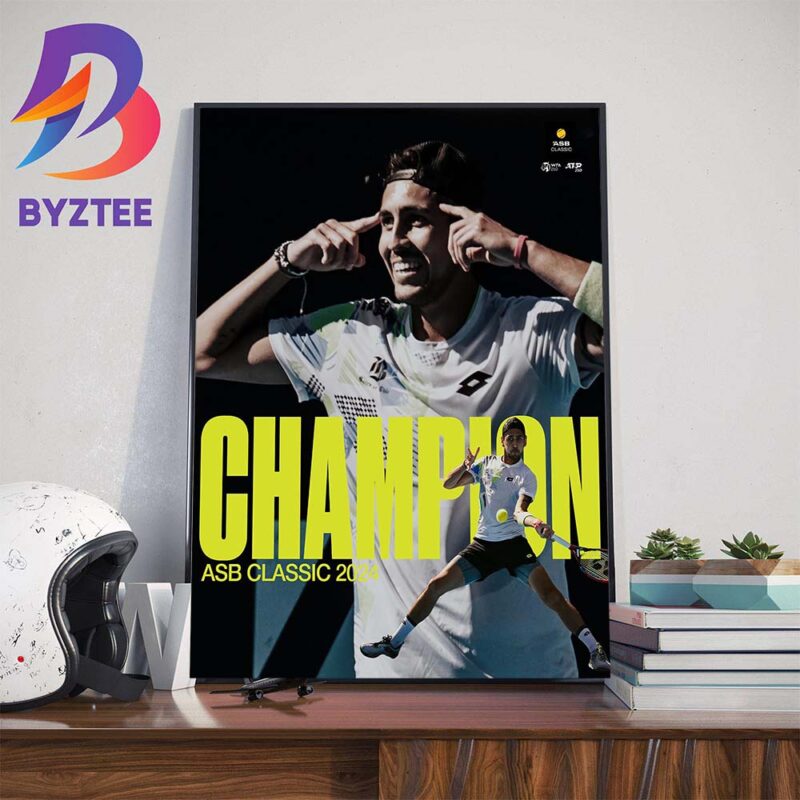 The Winner Of The 2024 ASB Classic Is Alejandro Tabilo In Auckland Art ...