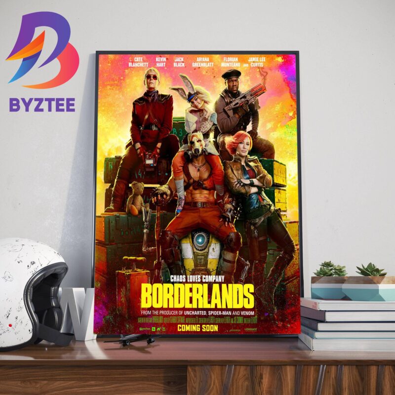 Chaos Loves Company The Live-Action Borderlands Official Poster Movie ...