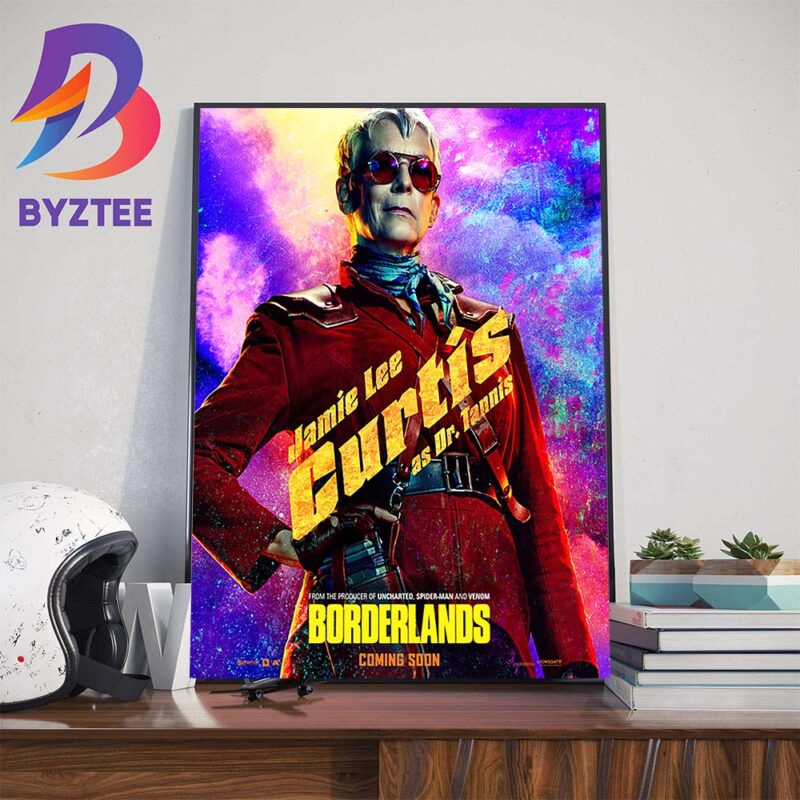 Jamie Lee Curtis as Dr Patricia Tannis in Borderlands Official Poster ...