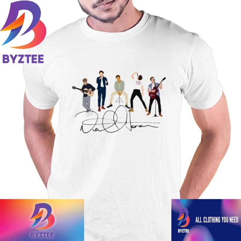 Niall Horan Signature The Show Tour 2024 Vintage T-Shirt - Byztee