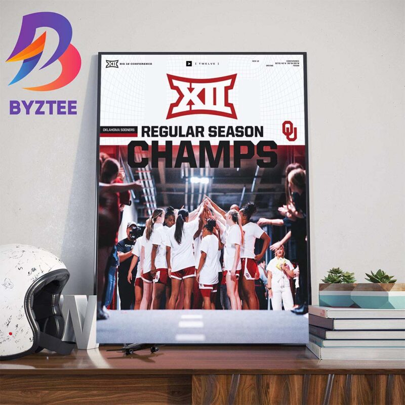 Oklahoma Sooners Back-to-Back Big 12 Conference Womens Basketball ...
