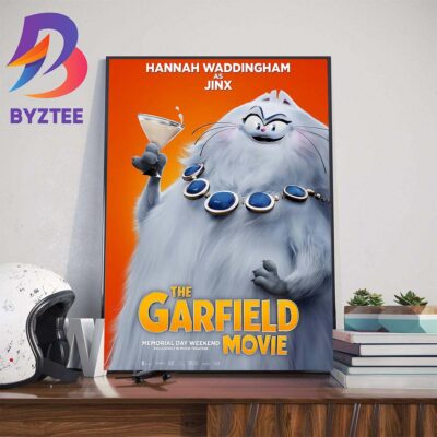 Hannah Waddingham As Jinx In The Garfield Movie Official Poster Wall ...