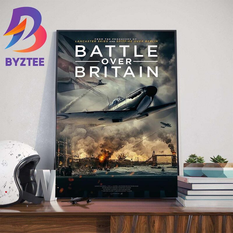 Official Poster Battle Over Britain 2024 Wall Decor Poster Canvas - Byztee