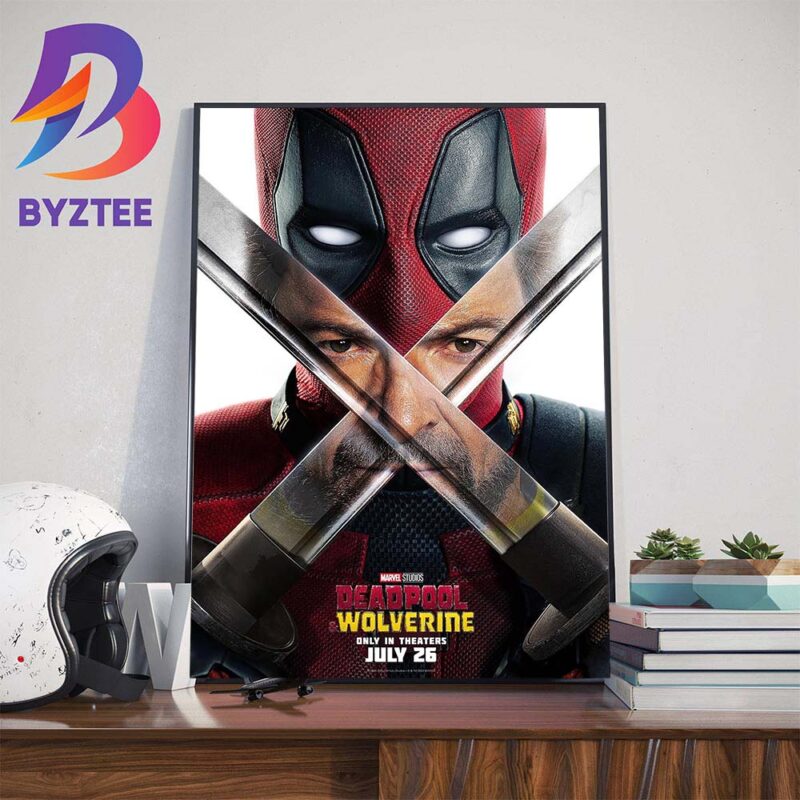 Official Character Poster Deadpool Face On Wolverine Claw Deadpool And ...