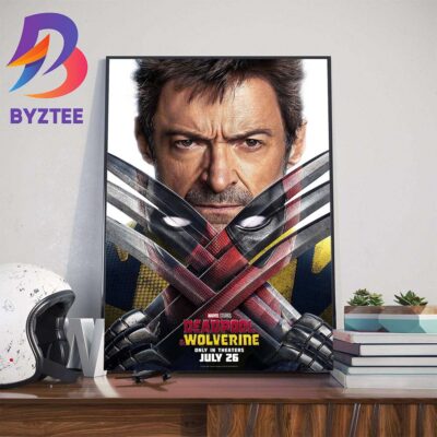 Marvel Studios Deadpool And Wolverine Official Poster Home Decor Poster ...