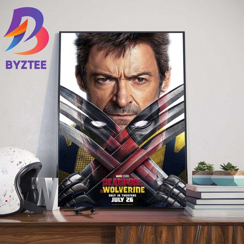 Marvel Studios Wolverine And Deadpool Official Poster Home Decor Poster ...