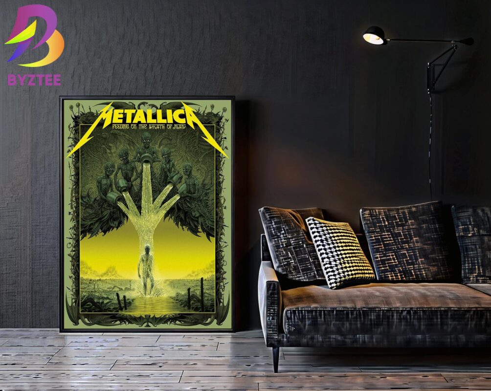 Metallica New Poster For 72 Seasons Feeding On The Wrath Of Man By ...