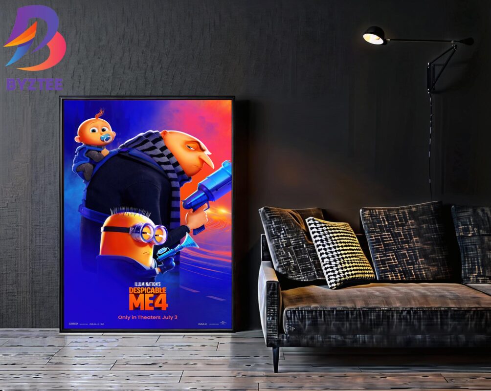Offical Poster Despicable Me 4 Illuminations Only In Theaters July 3rd ...