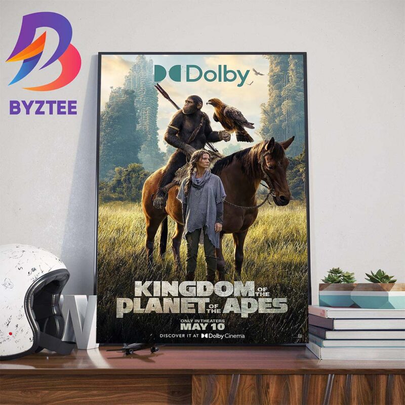 Official Dolby Cinema Poster Kingdom Of The Planet Of The Apes Wall ...
