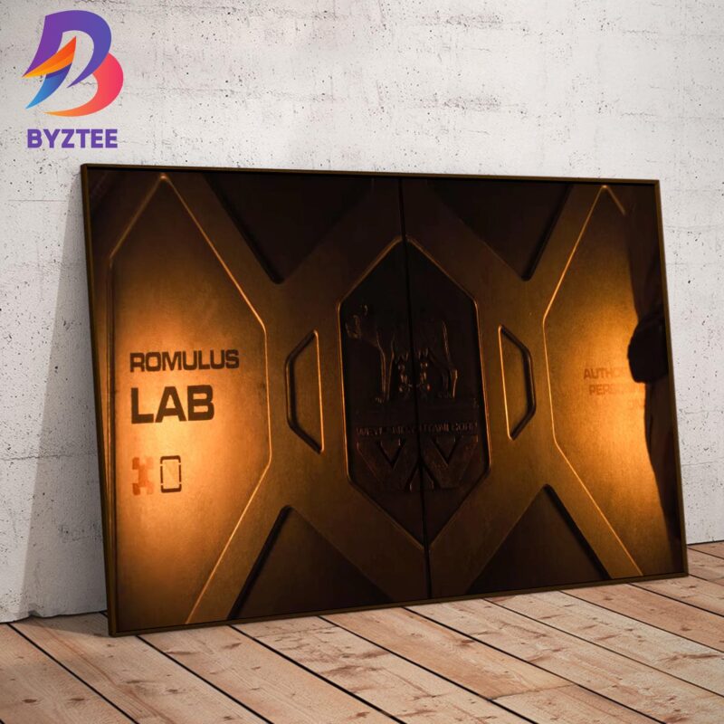 Official Poster Alien Romulus 2024 Movie Decor Wall Art Poster Canvas - Byztee