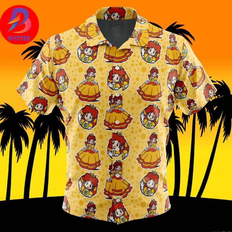 Princess Daisy Super Mario Bros For Men And Women In Summer Vacation ...