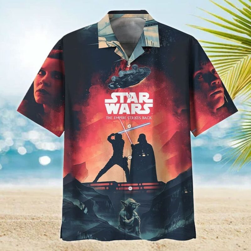 Star Wars The Empire Strikes Tropical Aloha Hawaiian Shirt For Men And ...