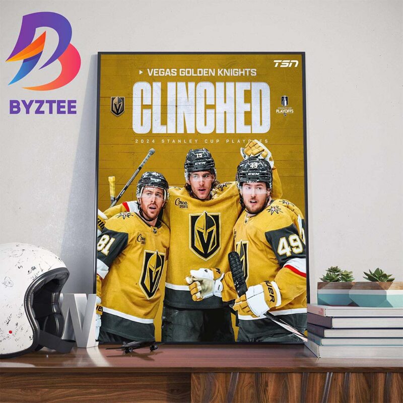 The 2023 Stanley Cup Champions Vegas Golden Knights Clinched 2024 ...