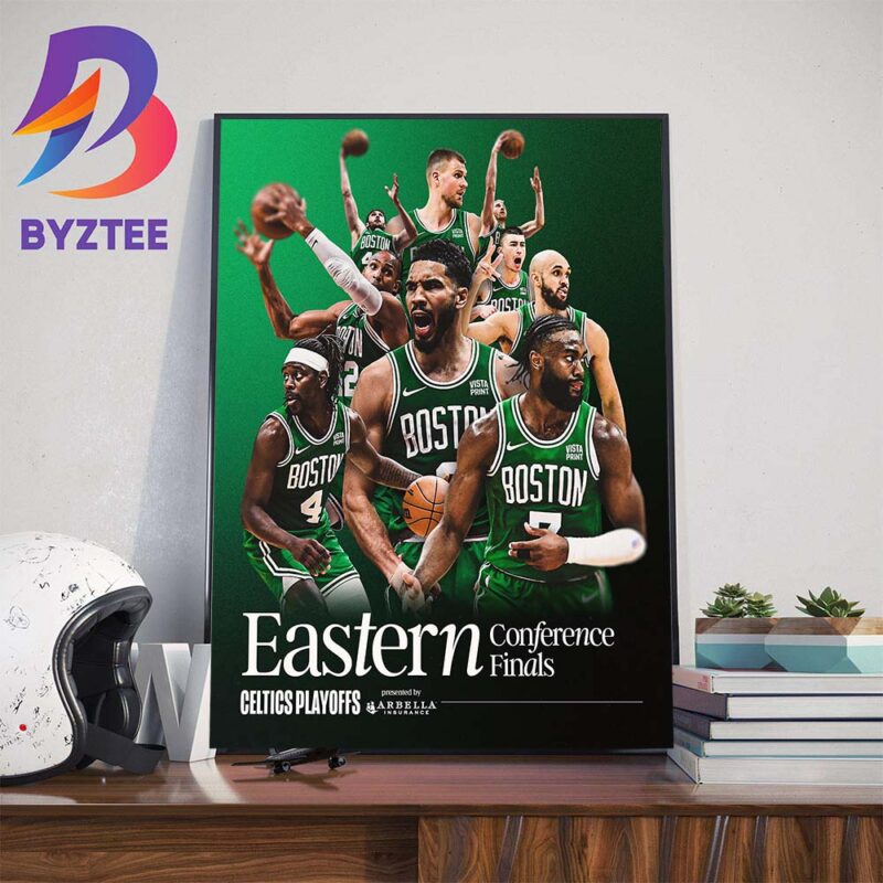 Boston Celtics Advanced Eastern Conference Finals 2024 NBA Playoffs ...