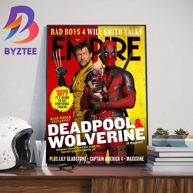 Official Character Poster Deadpool Face On Wolverine Claw Deadpool And ...