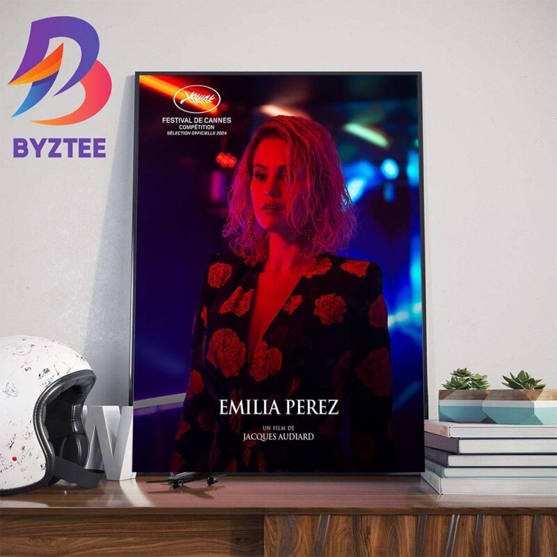 Official Poster Emilia Perez of Jacques Audiard With Starring Selena Gomez Karla Sofia Gascon ...