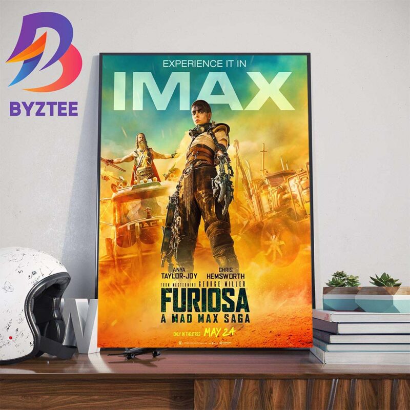 Official Poster Furiosa A Mad Max Saga IMAX Poster Home Decoration ...