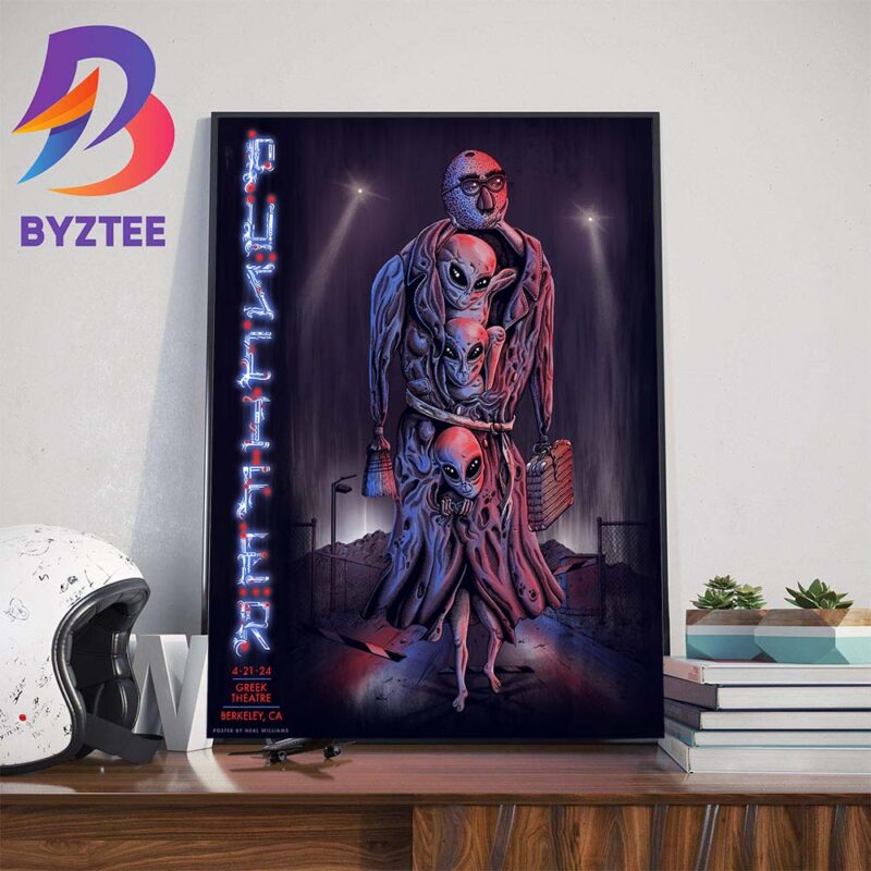 Puscifer Poster At The Greek Theatre Berkeley CA April 21st 2024 Home ...