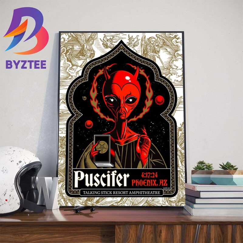 Puscifer Version Red Poster At Talking Stick Resort Amphitheatre ...