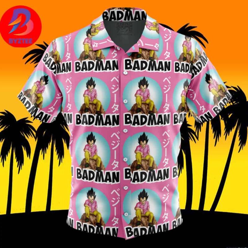 Vegeta Pink Badman Dragon Ball Z For Men And Women In Summer Vacation ...
