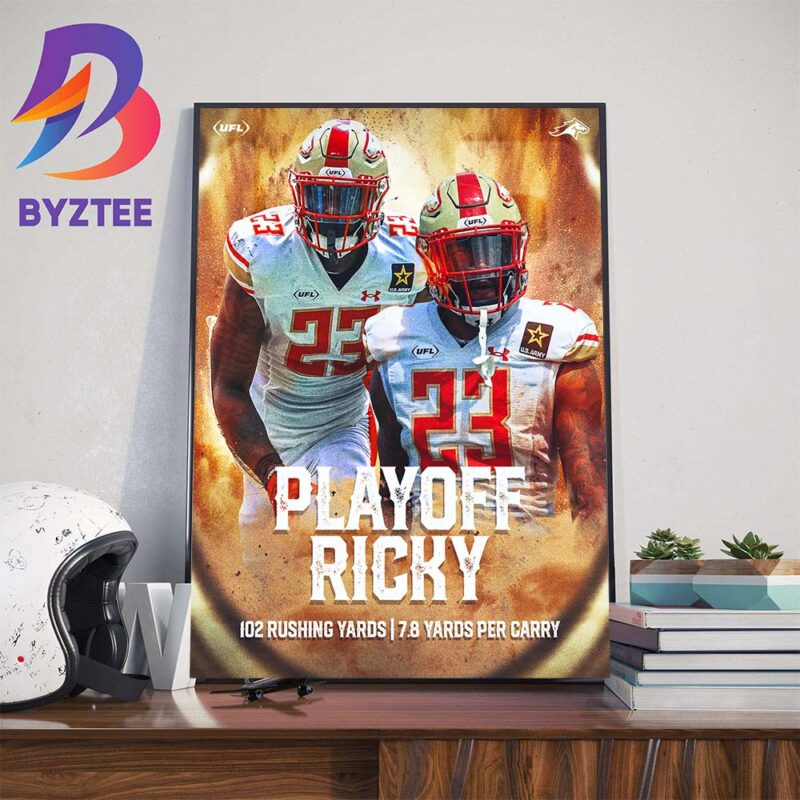 Birmingham Stallions Ricky Person Jr The Angry Run King 2024 UFL ...