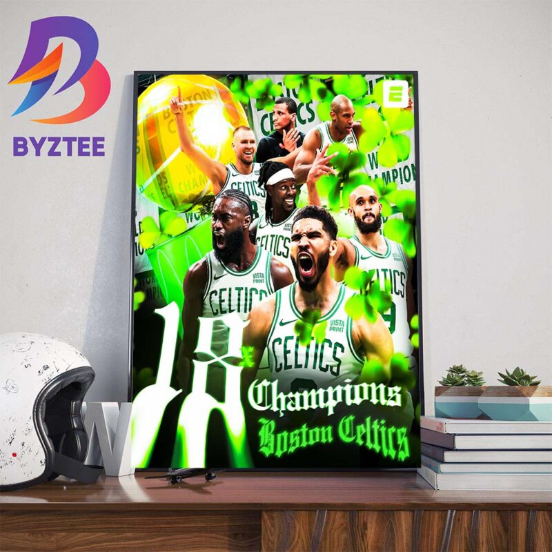 Boston Celtics Are 2024 NBA Champions For The First Time In 16 Years ...