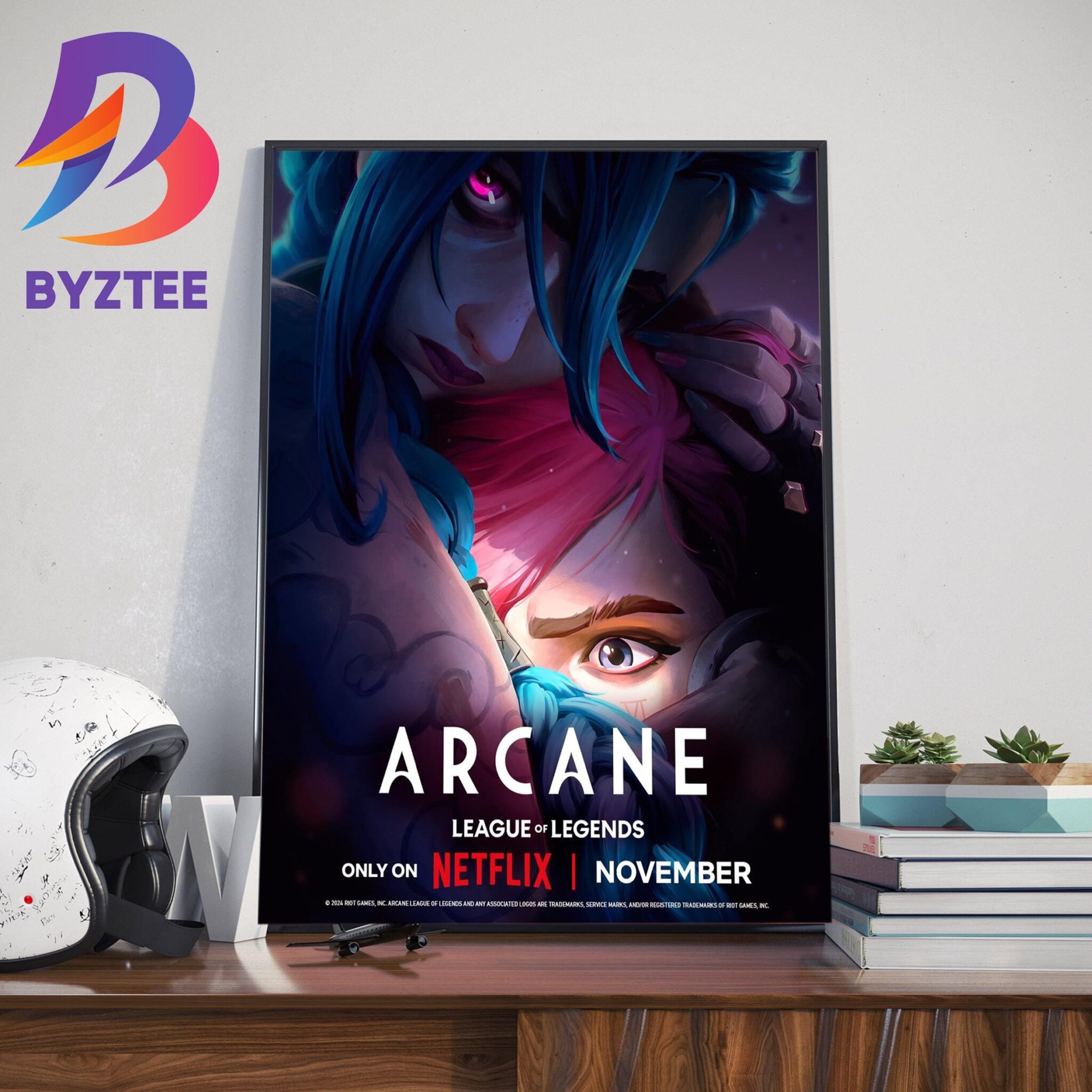 A Netflix Series Arcane Season 2 League Of Legends Official Poster ...