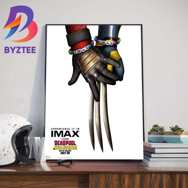 Official Character Poster Deadpool Face On Wolverine Claw Deadpool And ...