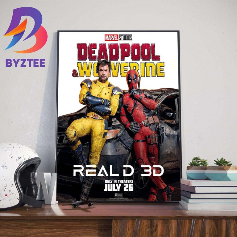 Official Character Poster Deadpool Face On Wolverine Claw Deadpool And ...
