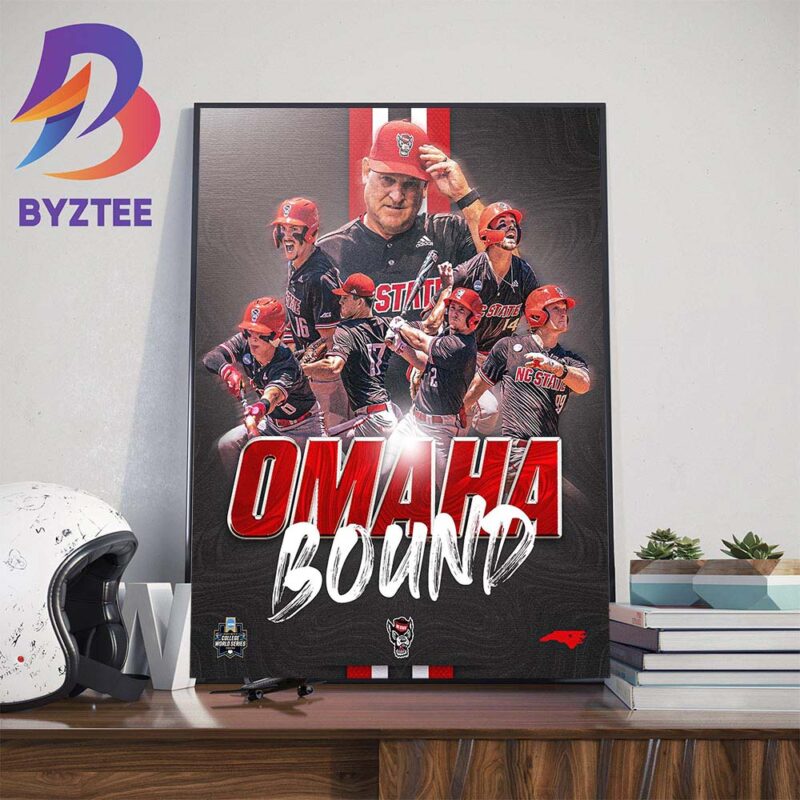 NC State Wolfpack Baseball Omaha Bound NCAA 2024 Mens College World ...