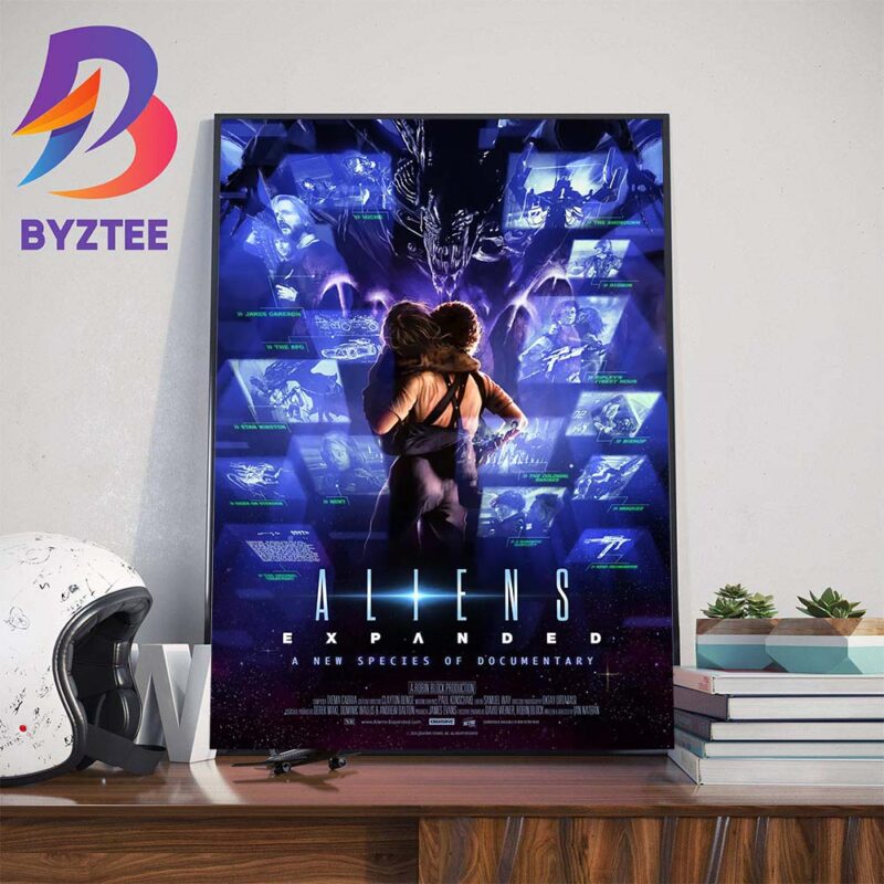 Official Poster Aliens Expanded A New Species Of Documentary Wall Decor ...