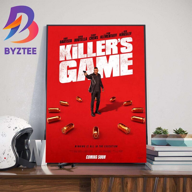 Official Poster The Killers Game Winning Is All In The Execution Wall ...