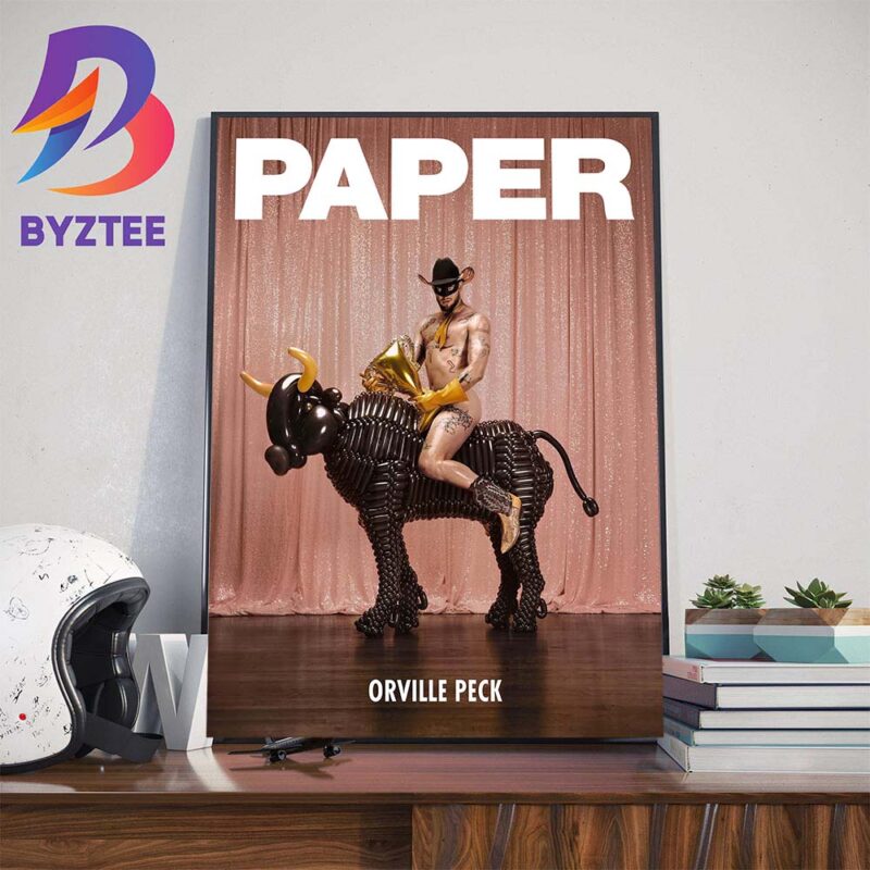 Orville Peck Graces The Cover Of Paper Magazine Wall Decor Poster ...