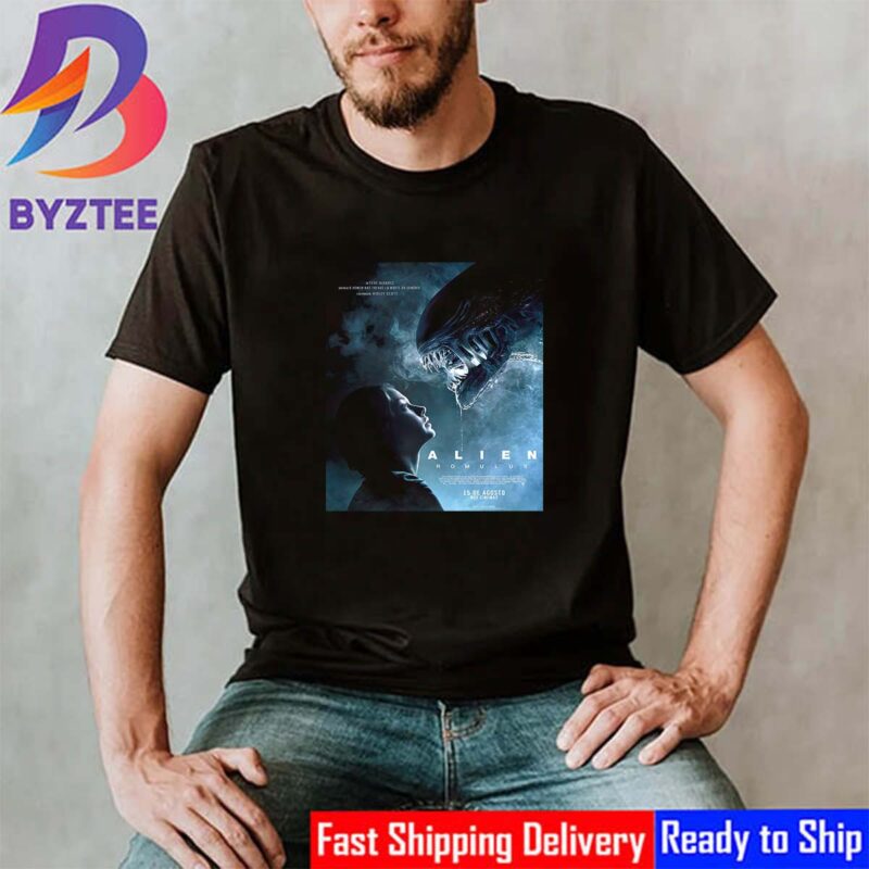 New Poster Alien Romulus In Theaters On August 16th 2024 Unisex T-Shirt ...