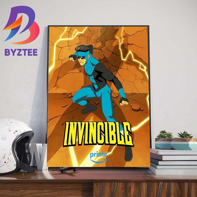 Official Poster Invincible Season 3 Releasing On Prime Home Decor ...