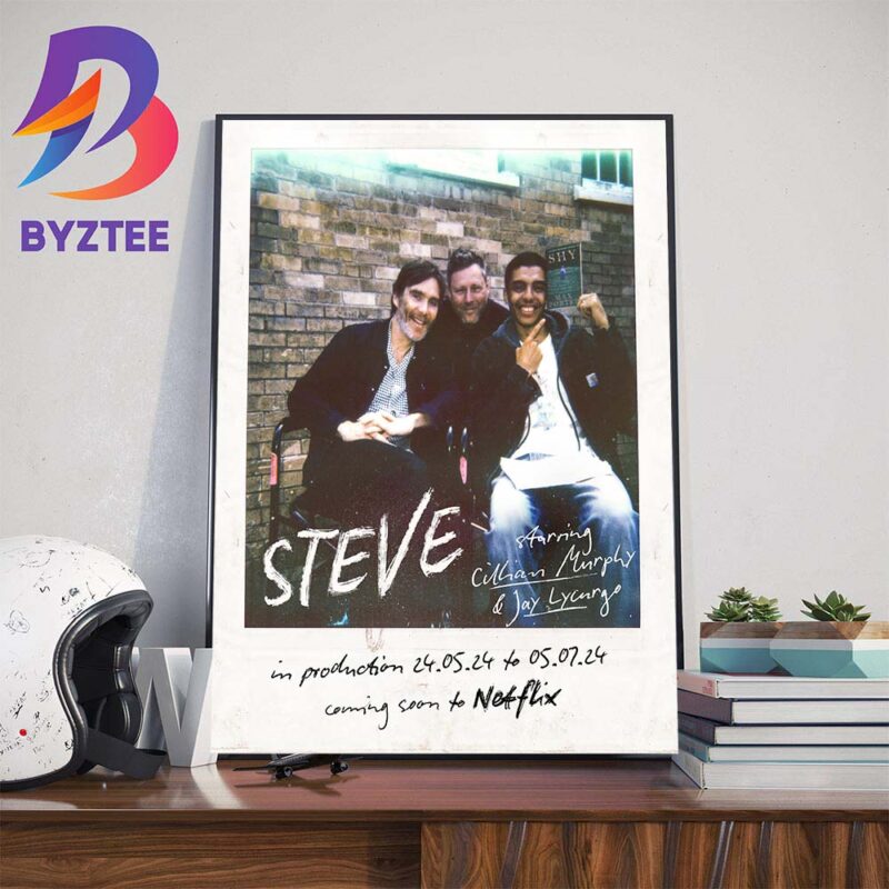 Official Poster Steve With Starring Cillian Murphy Wall Decor Poster ...