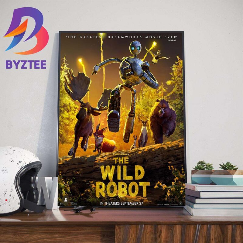 The Greatest Dreamworks Movie Ever The Wild Robot September 27th 2024 ...