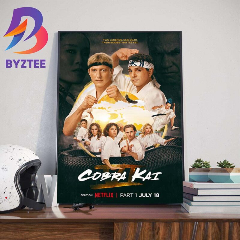 Two Legends One Dojo Their Biggest Battle Yet Cobra Kai 6 Part 1 ...