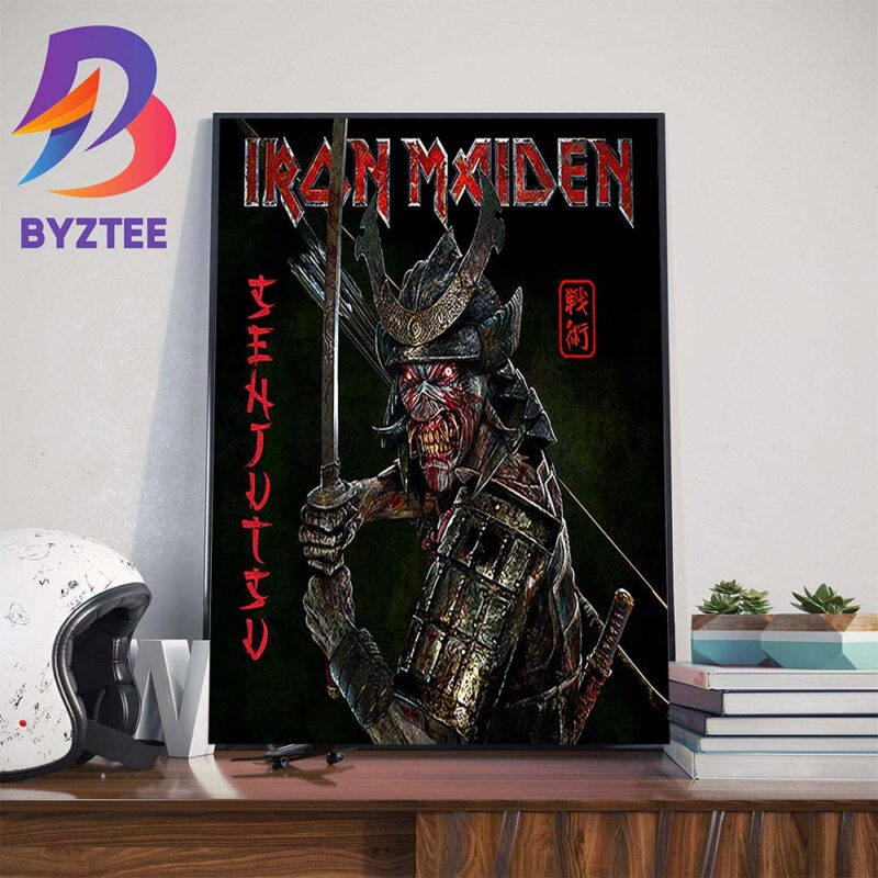 Iron Maiden Senjutsu Home Decorations Poster Canvas - Byztee