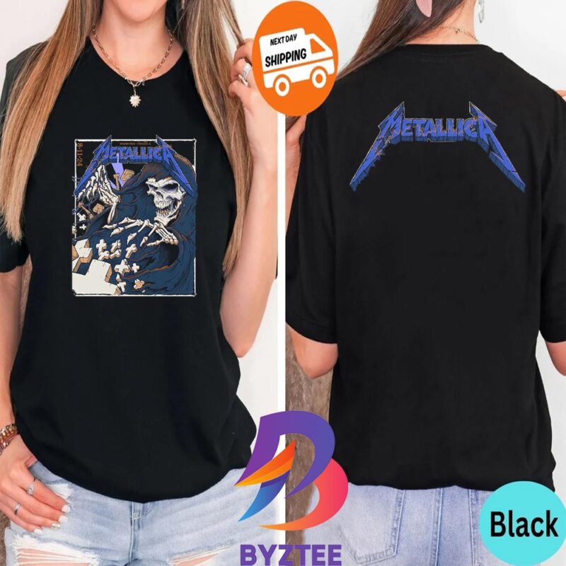 Metallica M72 Chicago Merch Poster Night 2 The Skeleton At Soldier ...