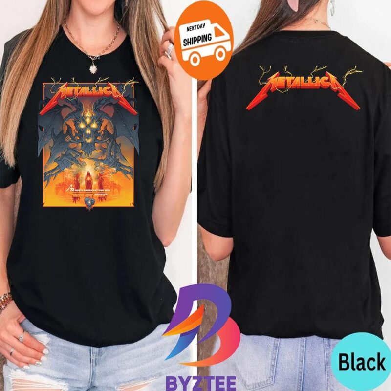 Metallica M72 World Tour And M72 North American Tour 2024 Exclusive Pop ...