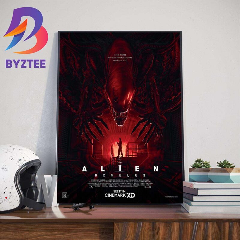 Official Poster Alien Romulus See It In Cinemark XD Home Decorations ...