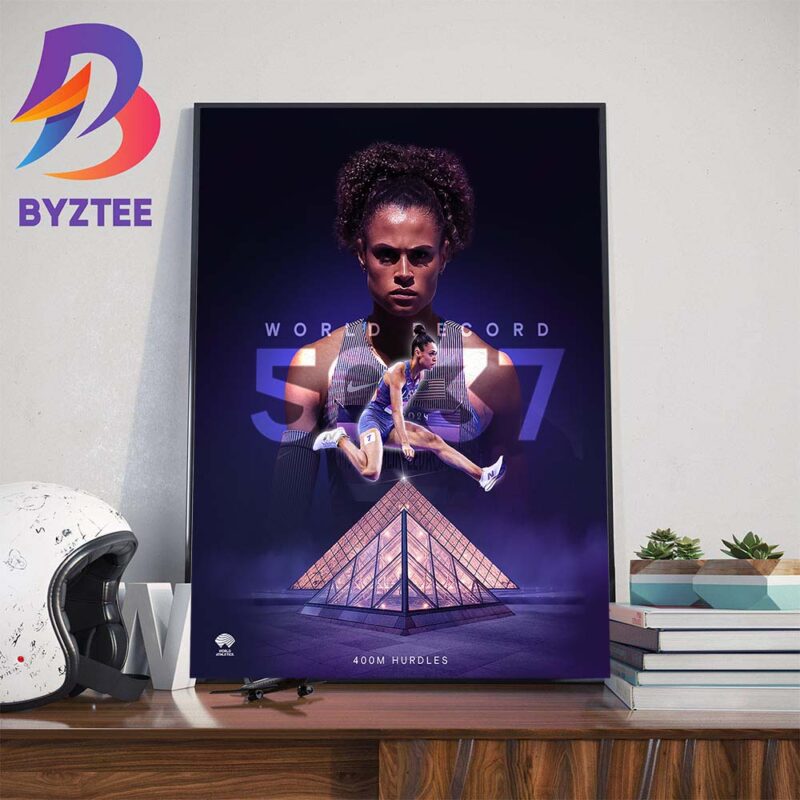 Sydney Mclaughlin-Levrone 400m Hurdles World Record Double Olympic ...