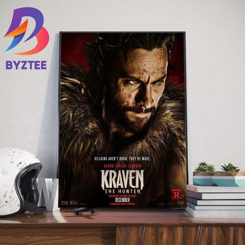 Villains Aren't Born They're Made Aaron Taylor-Johnson Kraven The ...